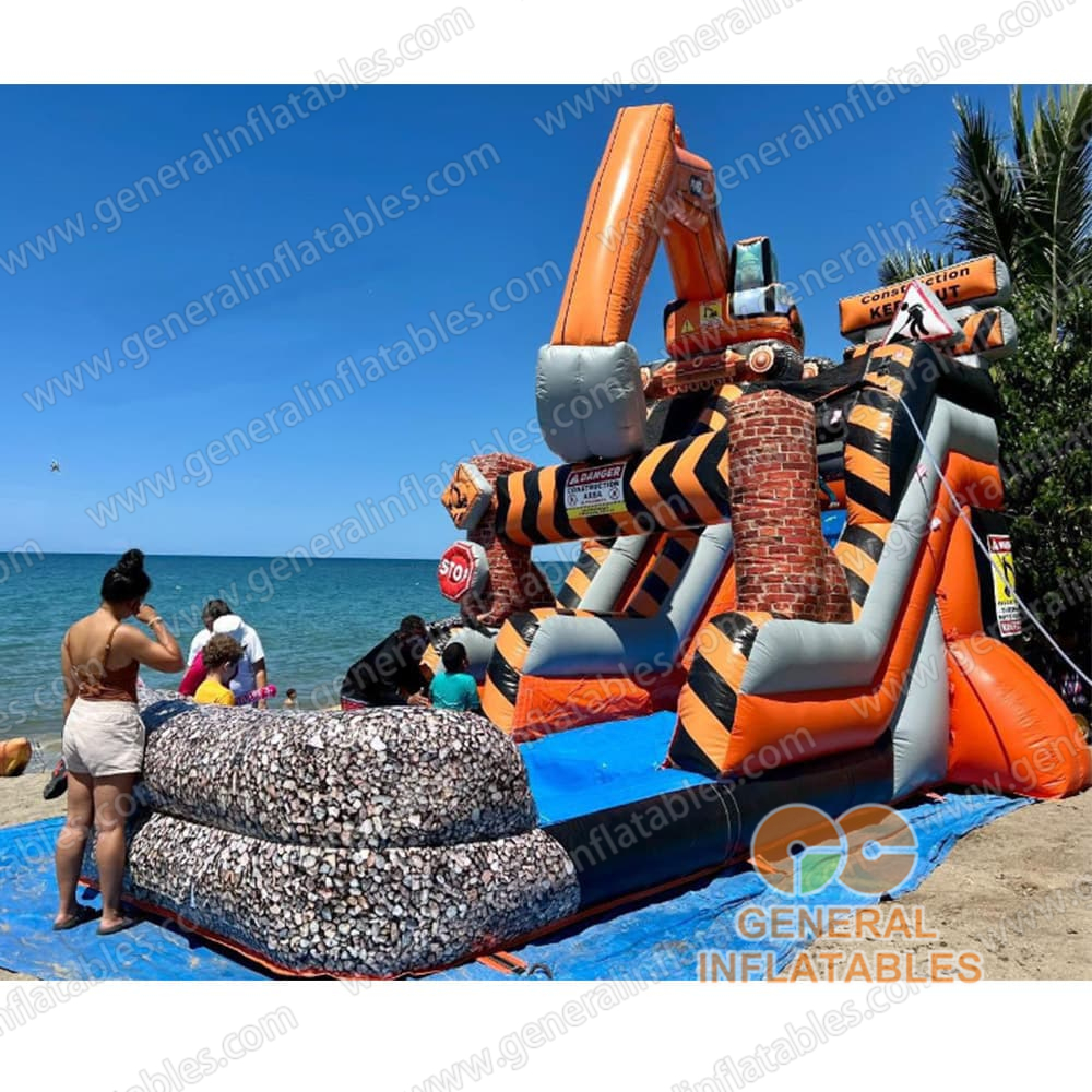 Excavator Water Slide | Standard Water Slides | Products ...