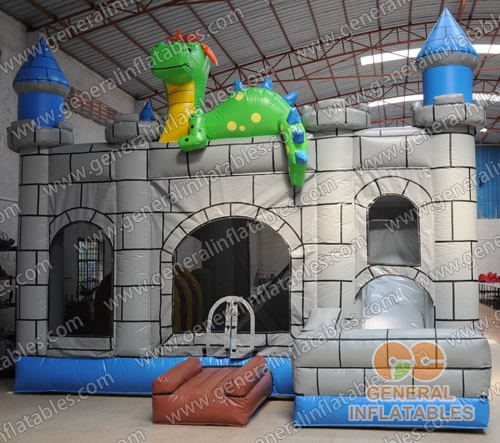 Dino Castle Combos Inflatable Castles | Inflatable Combos | Products | generalinflatables