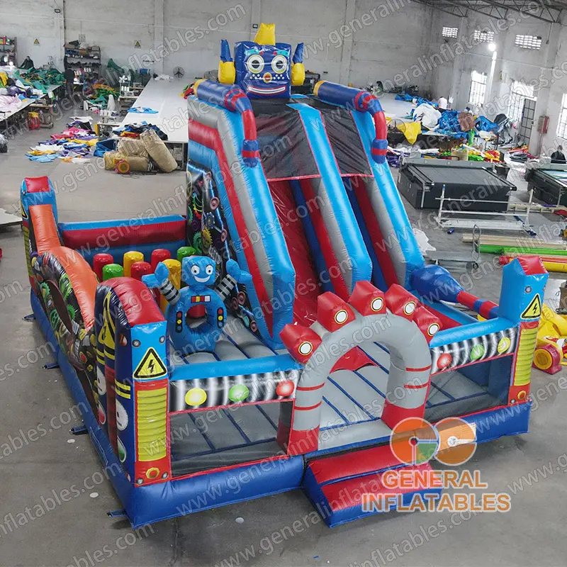 Robot Funland | Inflatable Funlands | Products | generalinflatables