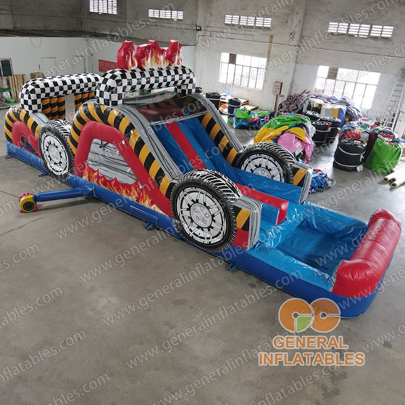 Racecar Obstacle Couse | Obstacle Courses | Products | generalinflatables