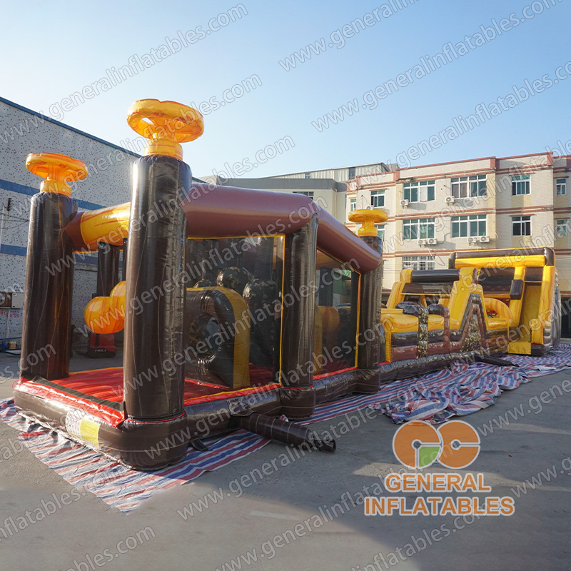 3 Parts Obstacle Course | Obstacle Courses | Products | generalinflatables