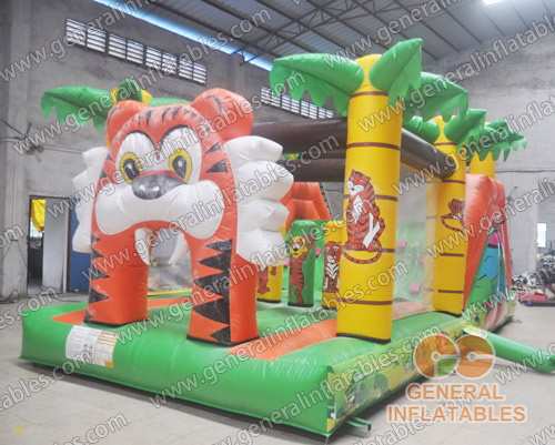 Tiger Bounce With Obstacle | Obstacle Courses | Products ...