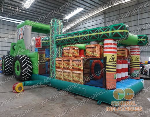Tractor Obstacle Course | Obstacle Courses | Products | generalinflatables
