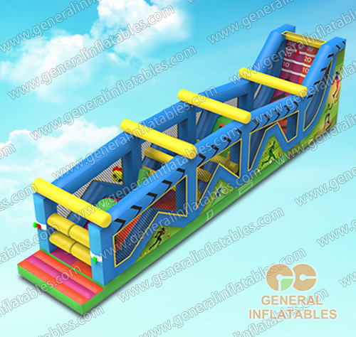 Inflatable Ninja Warrior Obstacle Course | Obstacle Courses | Products ...