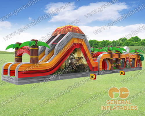 Volcano Obstacle Course | Obstacle Courses | Products | generalinflatables