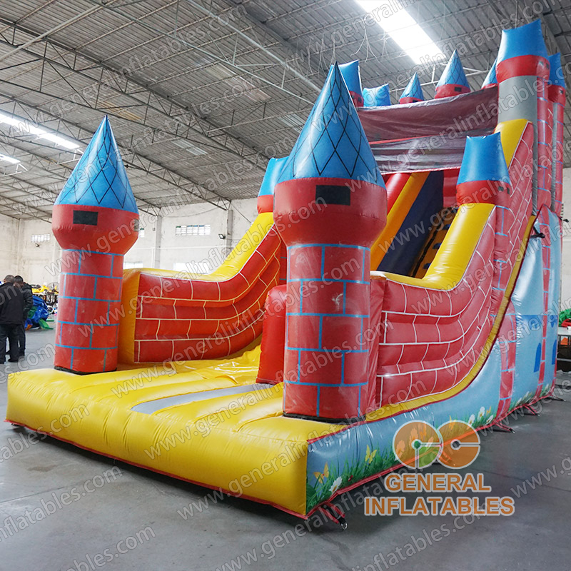 Castle Style Slide | Inflatable Slides | Products | generalinflatables