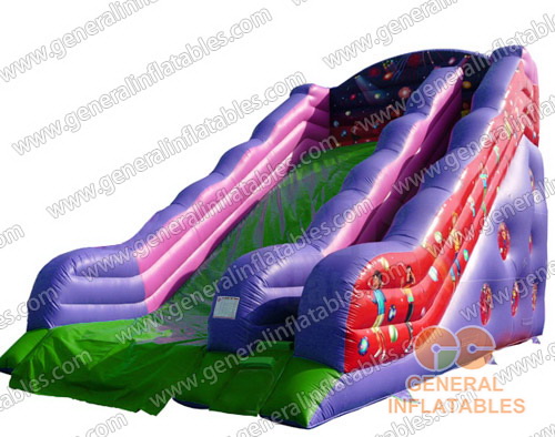 Disco Party Slide | Inflatable Slides | Products | generalinflatables