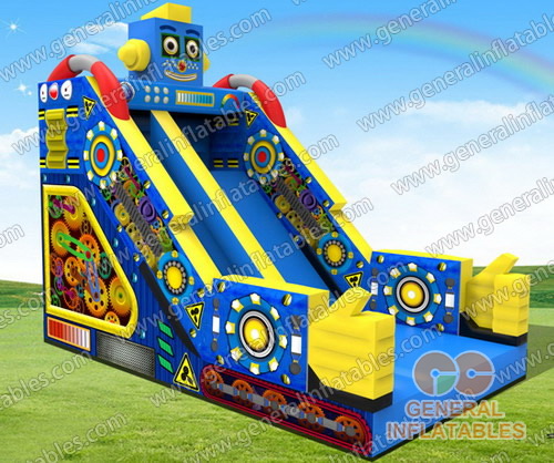 Robot Inflatable Slide | Inflatable Slides | Products | generalinflatables