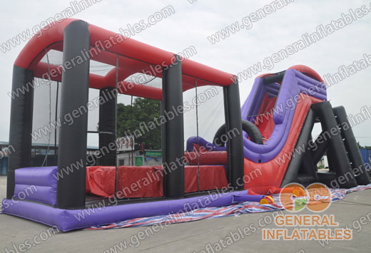 Purple Water Slide Freefall | Inflatable Water Slides | Products ...