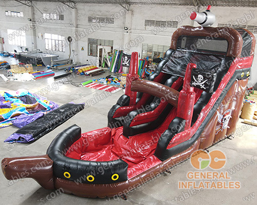 Pirate Ship Water Slide | Inflatable Water Slides | Products ...