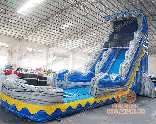 Blue Wave Water Slide | Inflatable Water Slides | Products ...