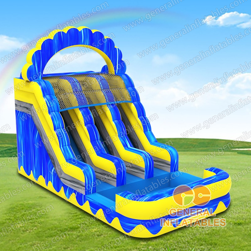 Blue Marble Water Slide | Inflatable Water Slides | Products ...