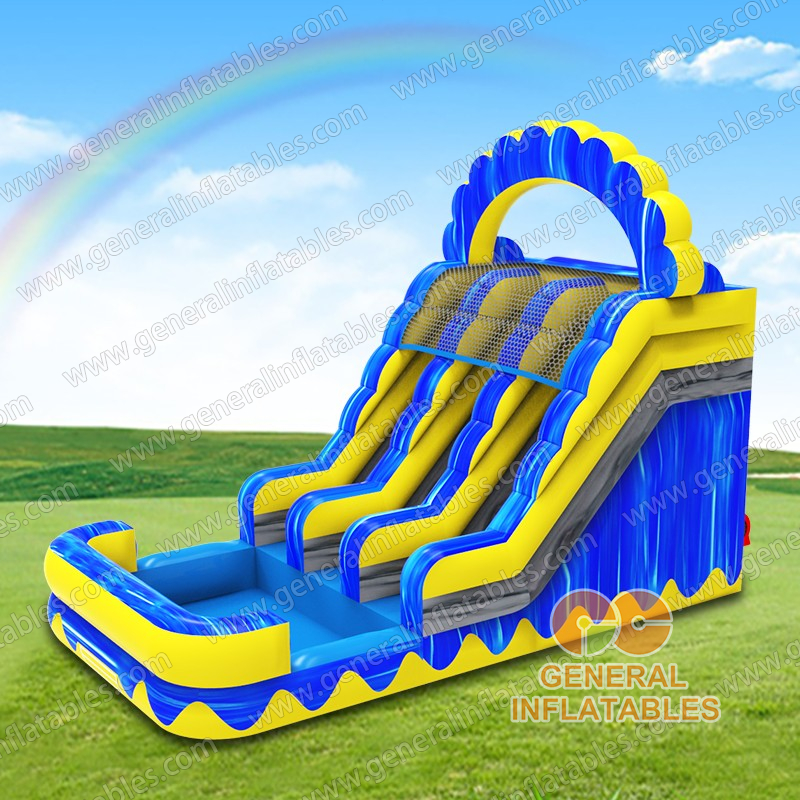 Blue Marble Water Slide | Inflatable Water Slides | Products ...