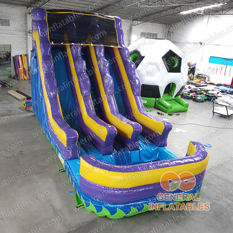 Dual Lane Water Slide | Inflatable Water Slides | Products ...