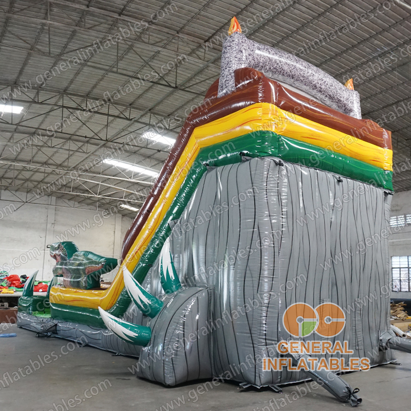 Dinosaur Water Slide Dual Lane | Inflatable Water Slides | Products ...